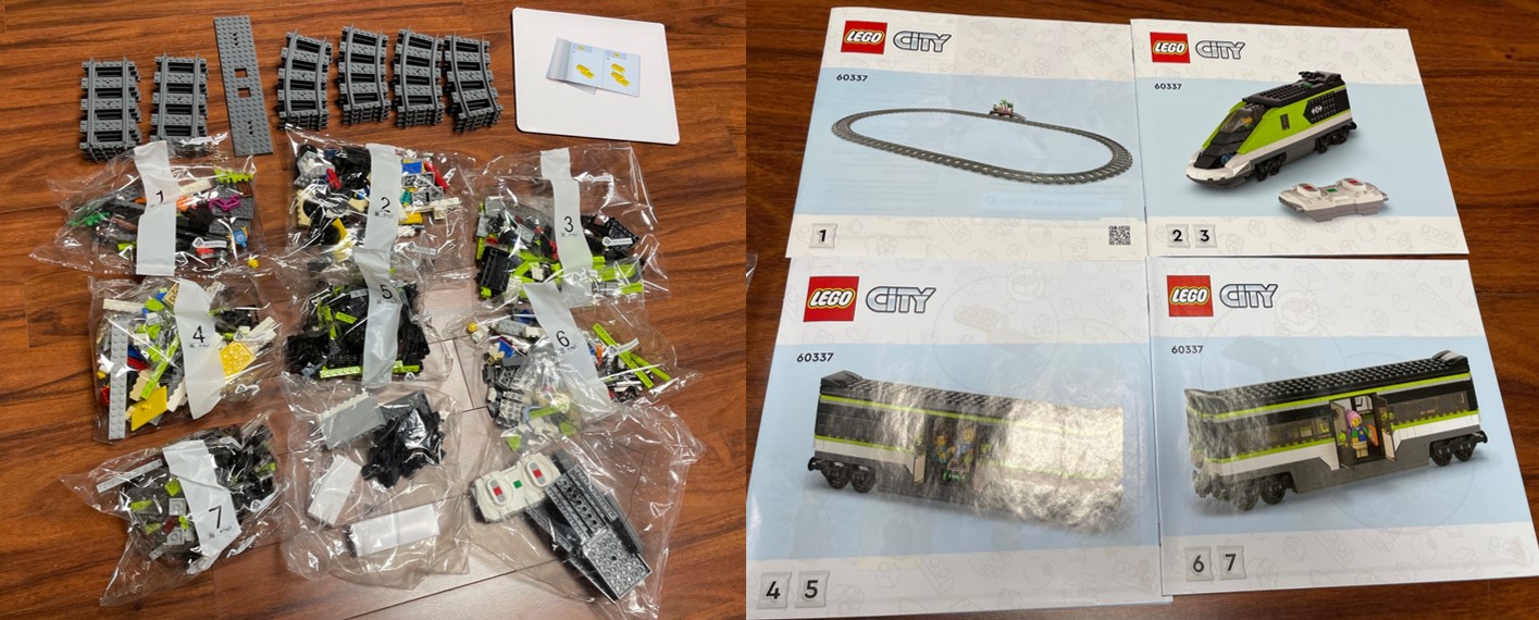 레고시티 60337 고속기차 후기(LEGO CITY Express Passenger Train) - 프롬나드의 건축자료 창고